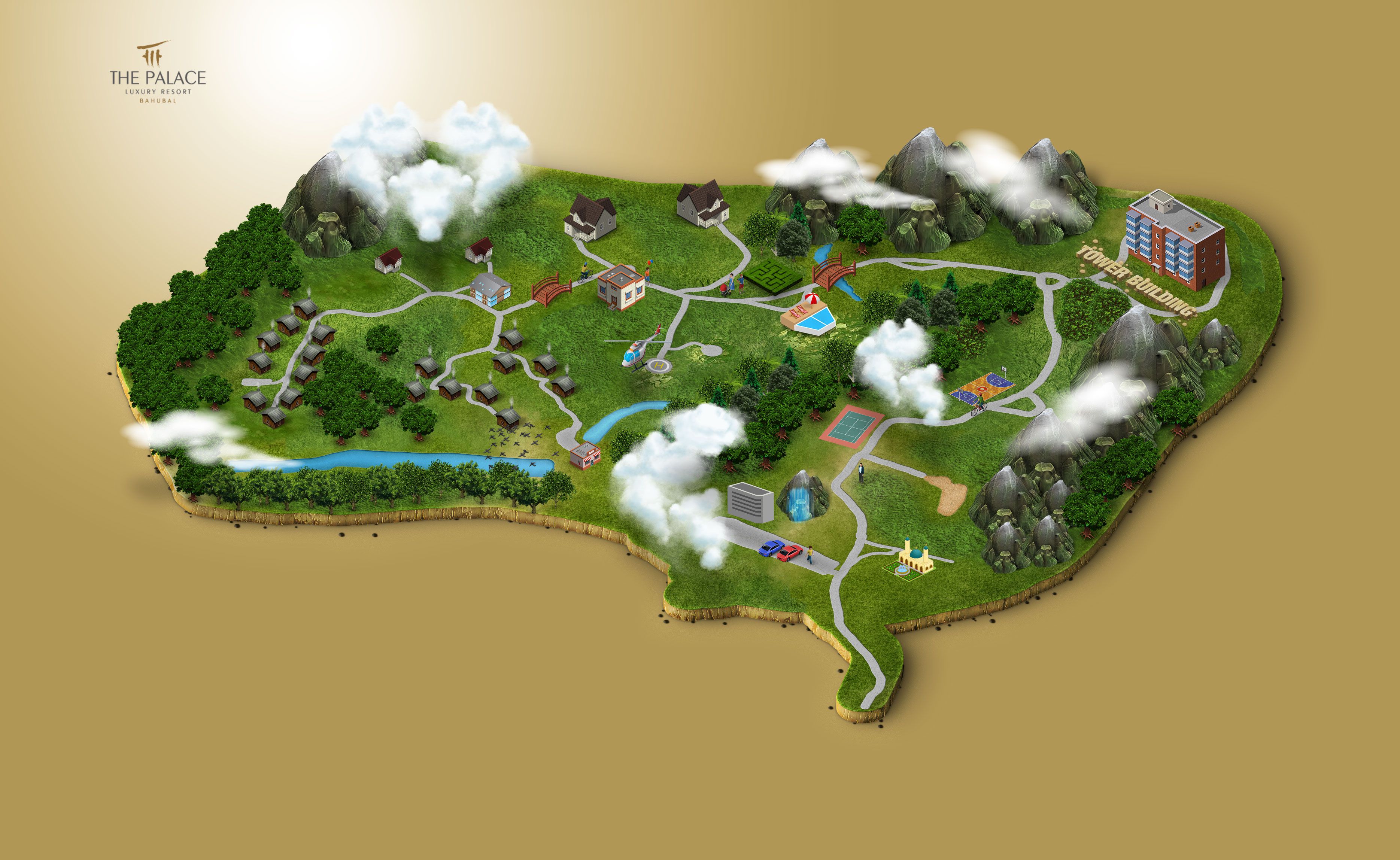 Palace Resort Map Locations